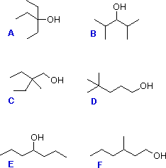 Alcohol Structures